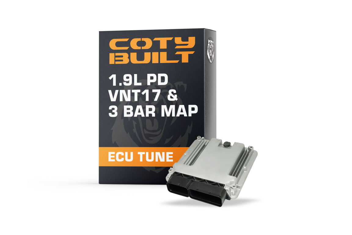 1.9L PD ECU Tune for Upgraded VNT17 Turbo and 3 bar MAP only – COTY Built